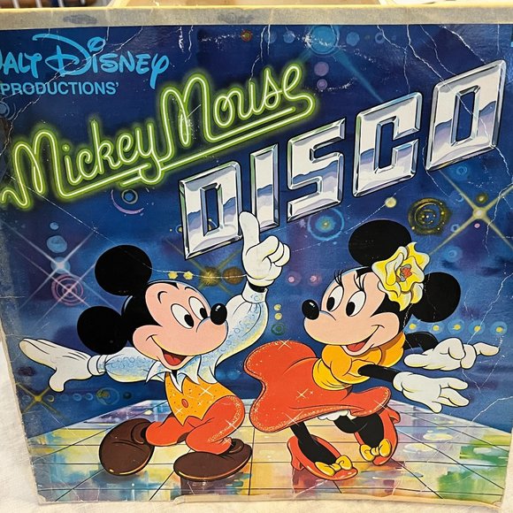 Walt Disney | Other | Vintage 979 Walt Disney Mickey Mouse Disco Vinyl ...
